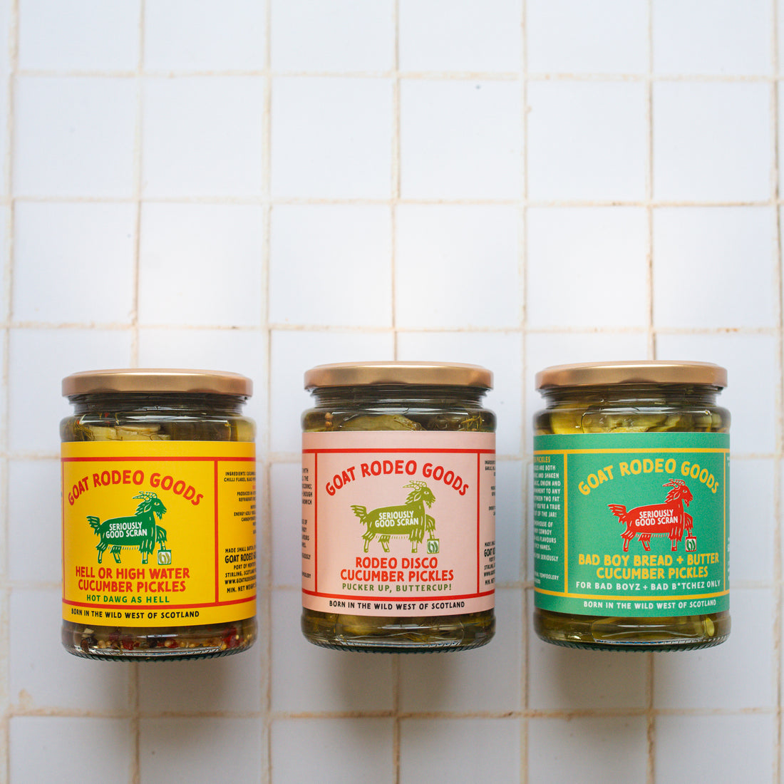 The Triple Pickle - Gift Box – Goat Rodeo Goods